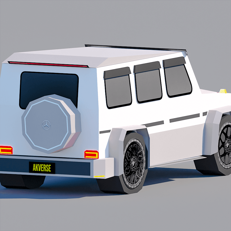 G-Wagon Paper Model – Printable DIY Craft PDF – Arthis.land